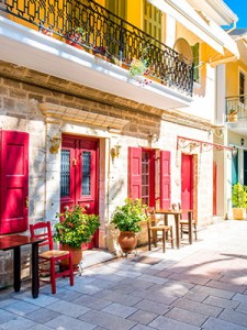 Lefkas-Stad: idyllische steegjes & kleurrijke huisjes - dé ...